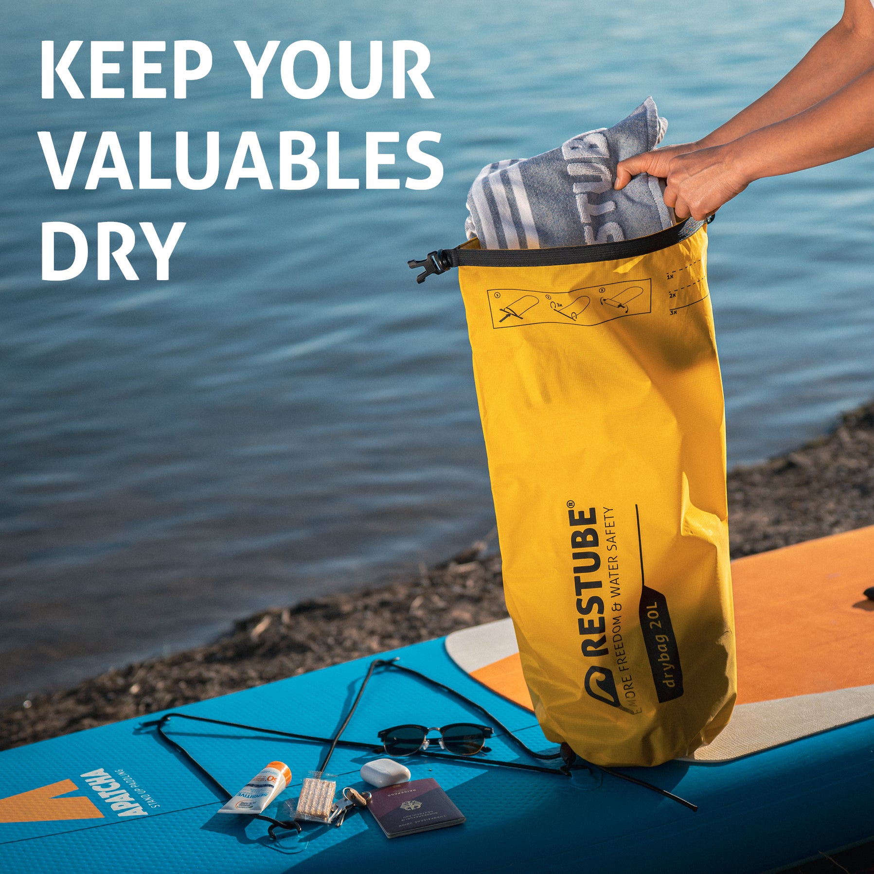 All Restube products (swim buoys, swim equipment, add ons) — RESTUBE US